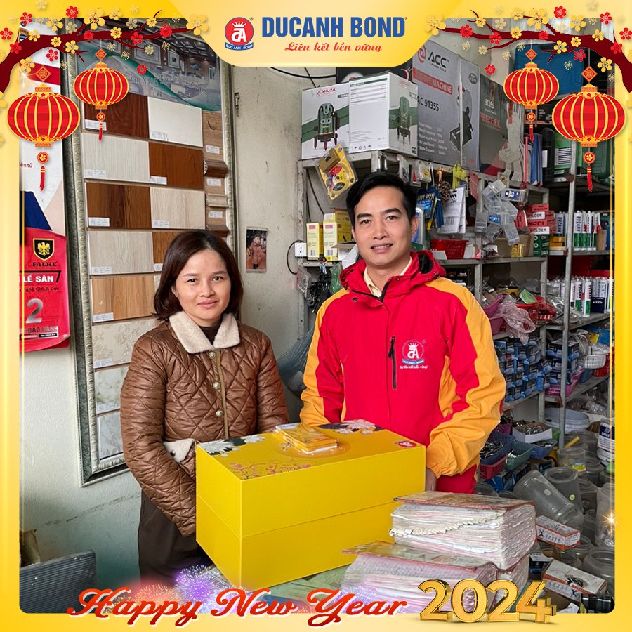 DUCANH BOND hân hoan tri ân trao quà Tết đến Quý khách hàng tại khu vực miền Bắc